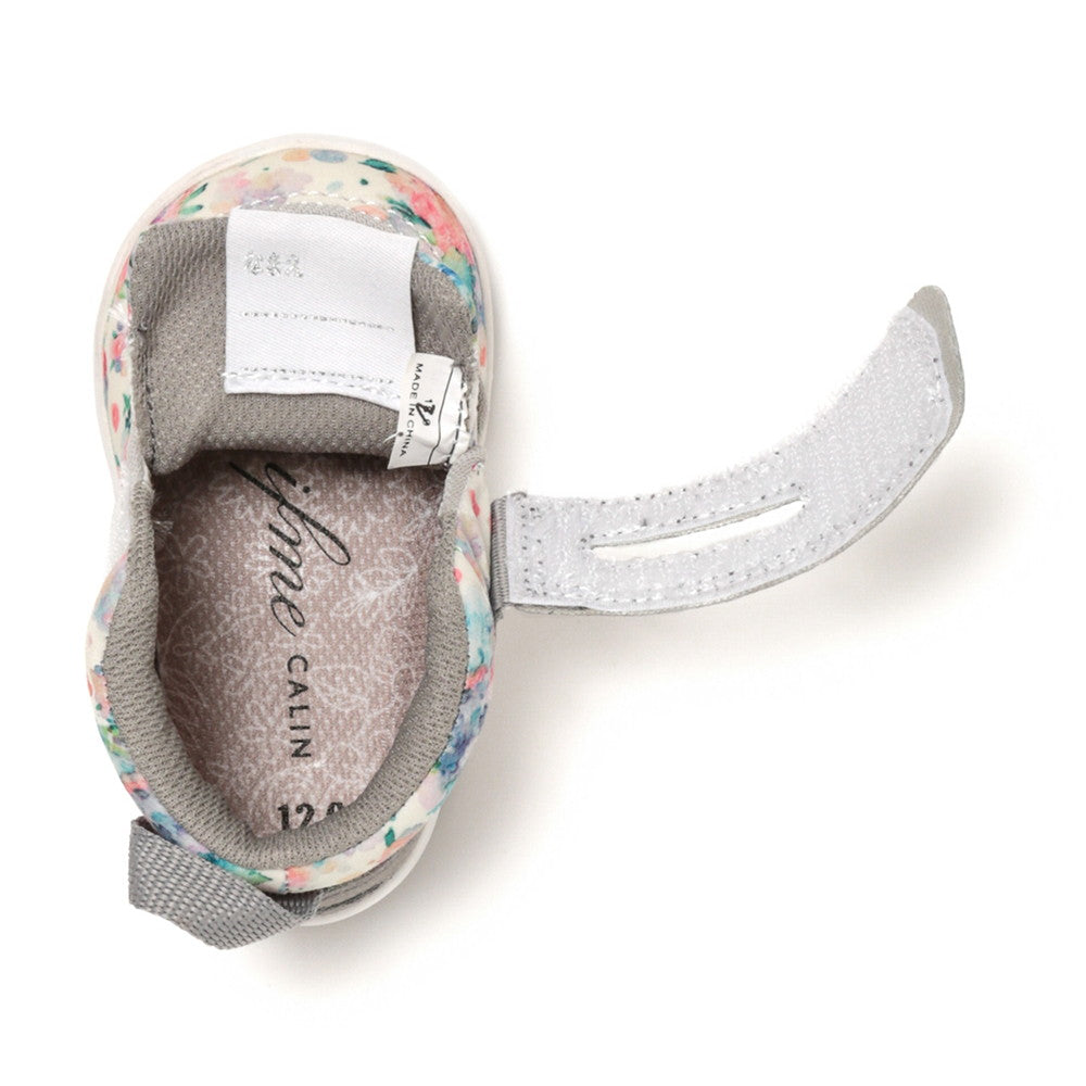 FIRST｜ifme CALIN 水彩花柄ファーストシューズ