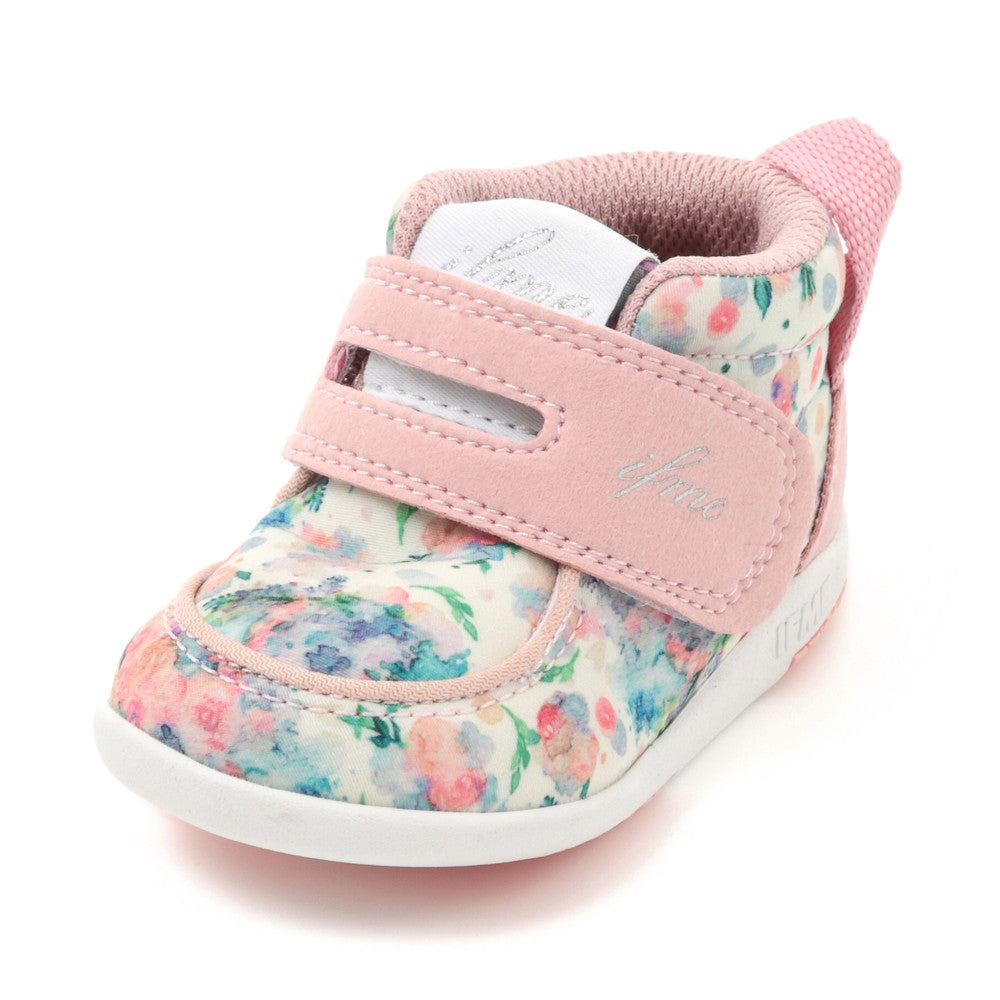 FIRST｜ifme CALIN 水彩花柄ファーストシューズ