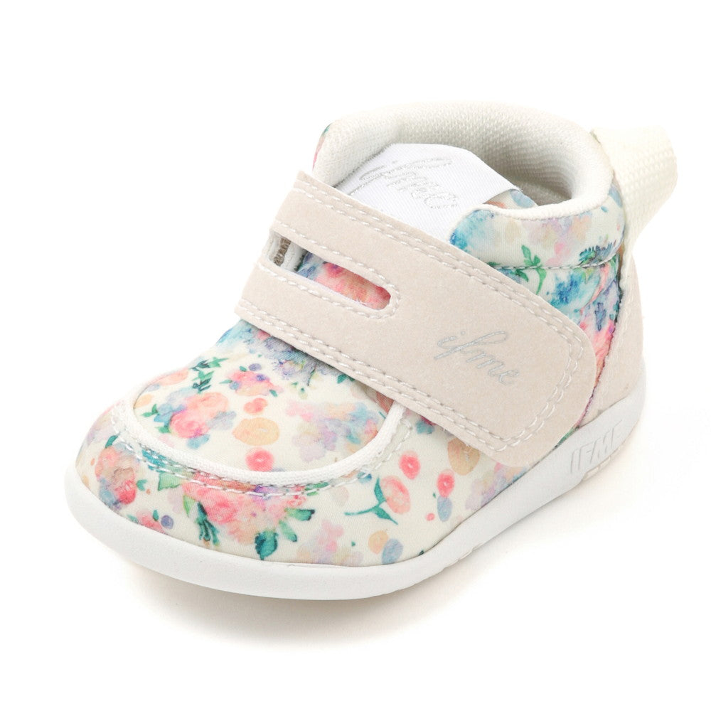 FIRST｜ifme CALIN 水彩花柄ファーストシューズ